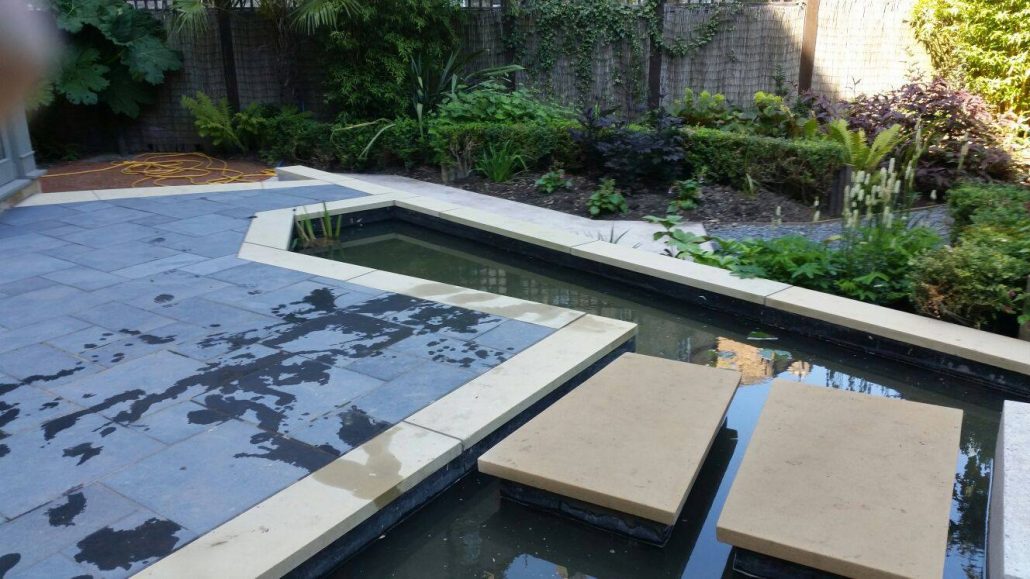 New Pond, Gordon Street Edinburgh - Landscapers Edinburgh - Greenhart ...